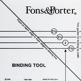 Fons and Porter Binding Tool | ConnectingThreads.com