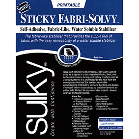 Sticky Fabri-Solvy | ConnectingThreads.com
