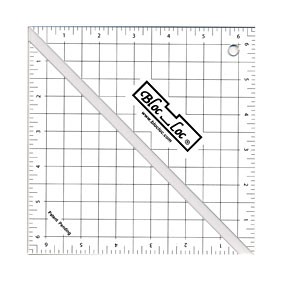 Bloc Loc Half Square Triangle Ruler 6.5" - Connecting Threads
