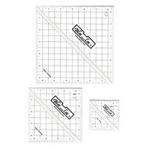 Bloc Loc Half Square Triangle Ruler 6.5" - Connecting Threads