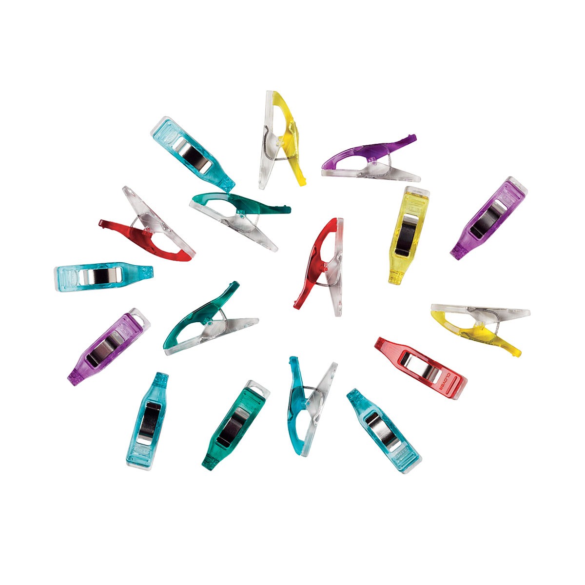 Clover Mini Wonder Clips 50pcs Assortment | Connecting Threads