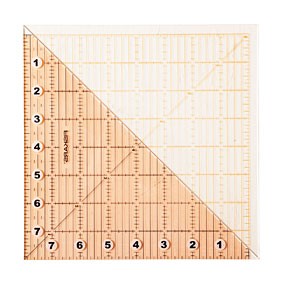 Fiskars Folding Square Ruler 8" | ConnectingThreads.com