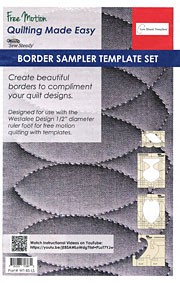 Westalee Border Sampler Template - Set of 4 | ConnectingThreads.com