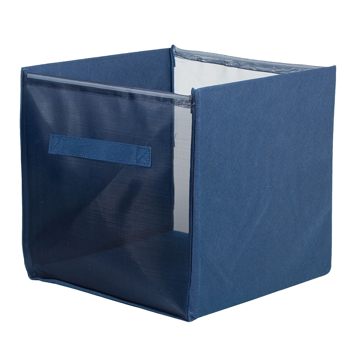 Craft Storage Cube Navy - Organize with Connecting Threads