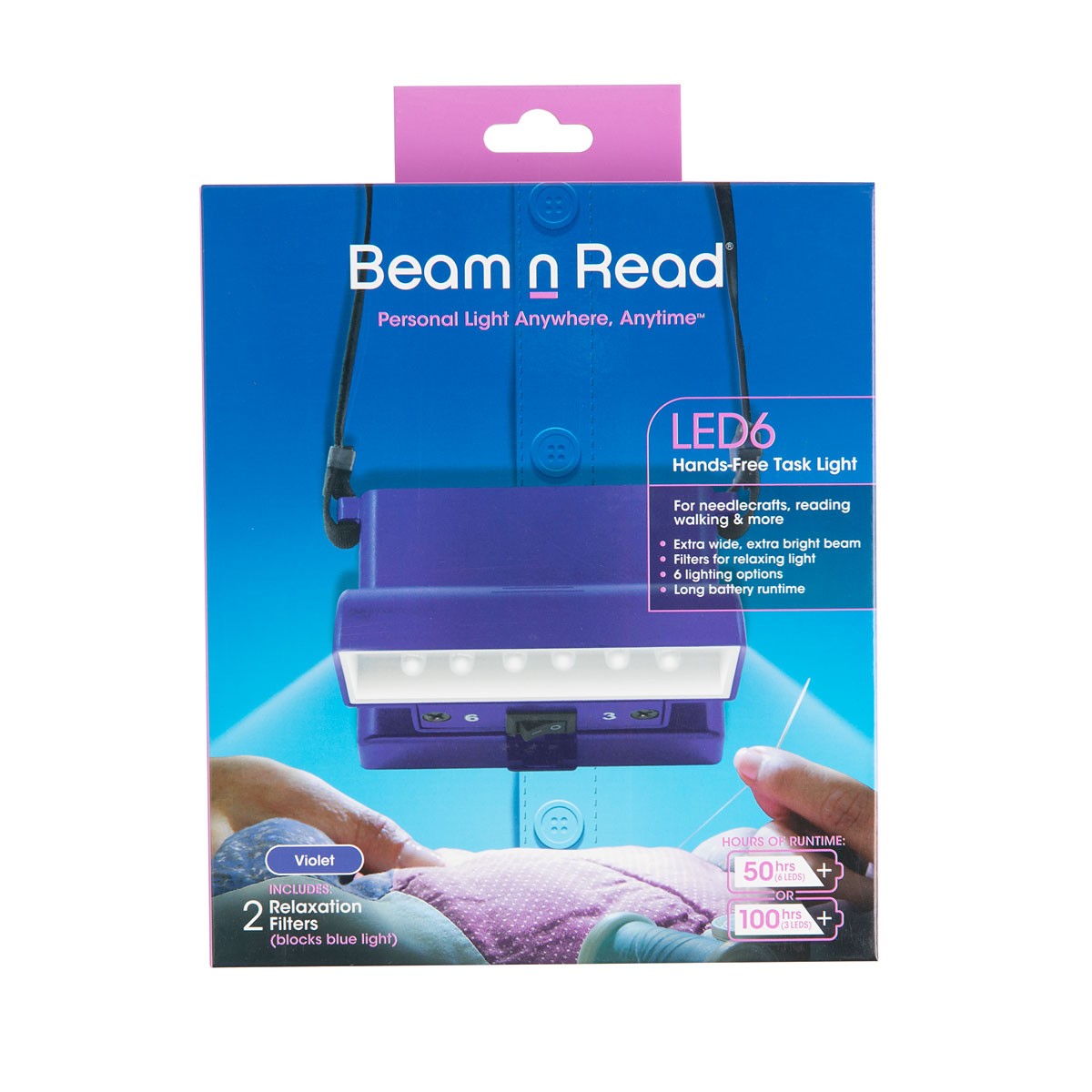 Beam N Read Violet Light - Connecting Threads