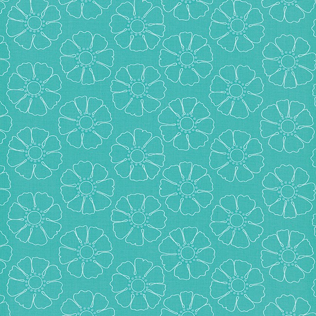 Stencil Flowers | ConnectingThreads.com