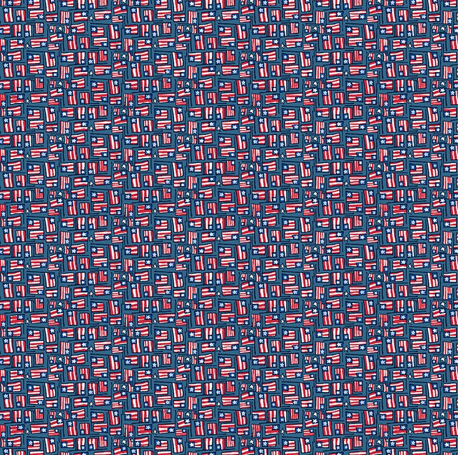 Tiny American Flags | ConnectingThreads.com