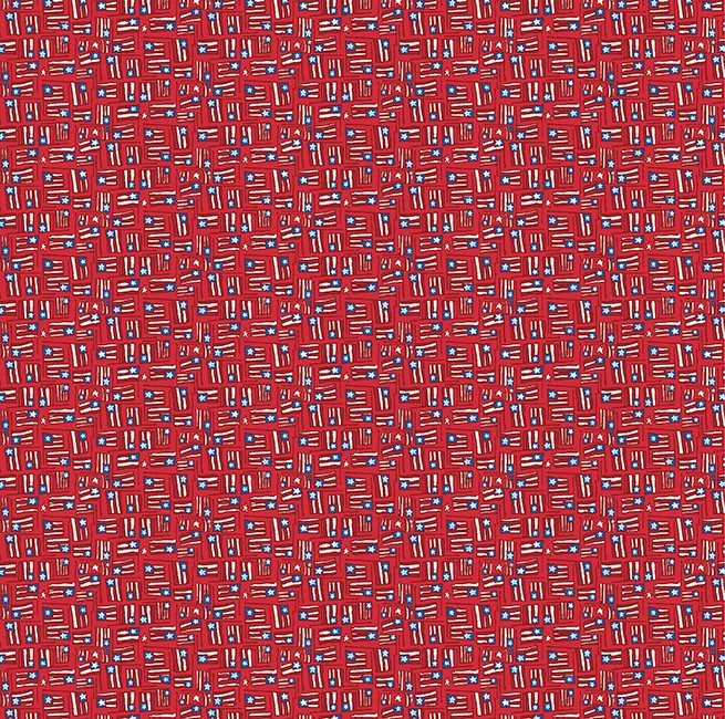 Patriotic Minis - Tiny American Flags | ConnectingThreads.com