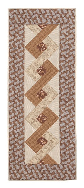 Funky Flower Table Runner Kit | ConnectingThreads.com