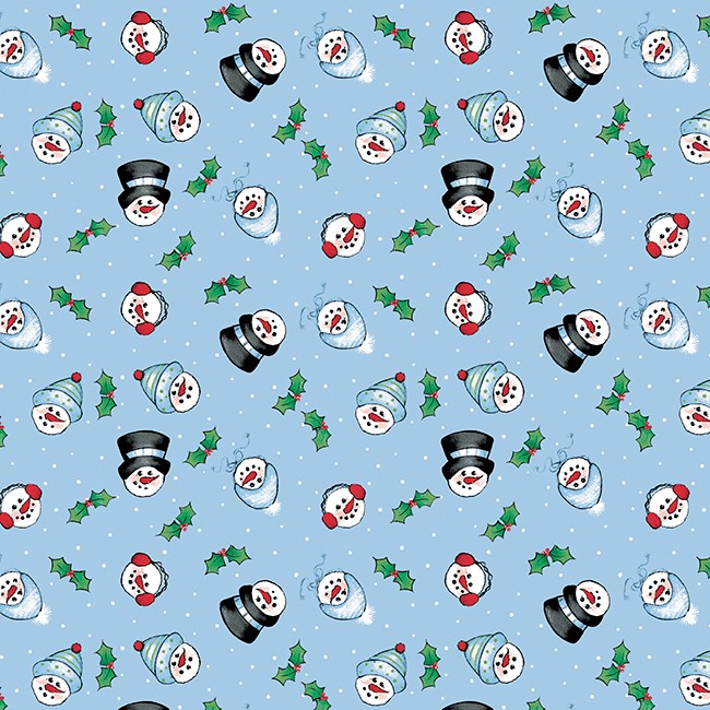 Hats 'n Holly - Snowman Faces | ConnectingThreads.com