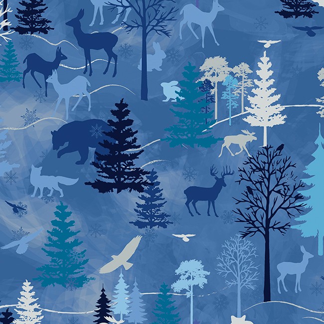 Glacier Peak Flannel - Forest Follies Flannel | ConnectingThreads.com