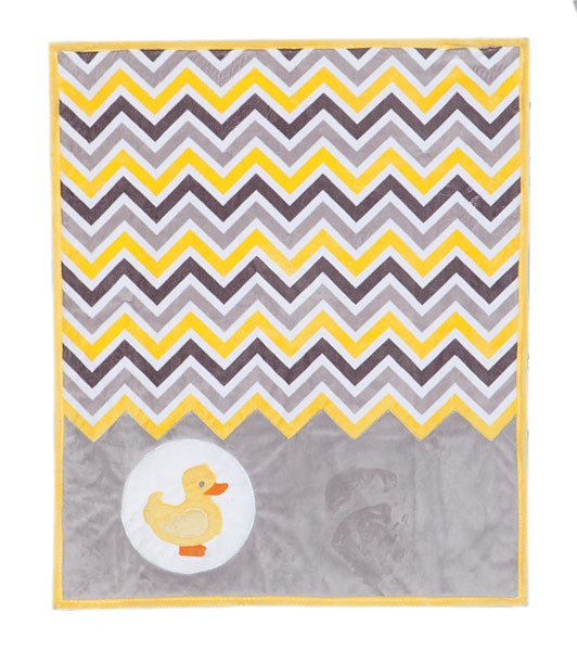 Ziggy Quack Quack Cuddle Quilt Kit | ConnectingThreads.com