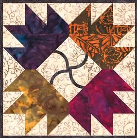 Autumn Leaves November Calendar Pattern Download | Connecting Threads