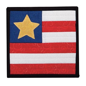 Itty Bitty July Flag Pattern Download | ConnectingThreads.com