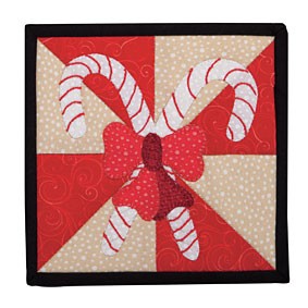 Itty Bitty December Candy Canes Pattern | Connecting Threads