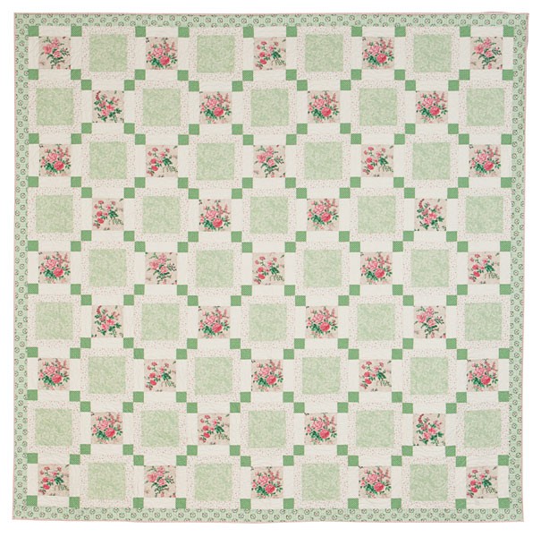 English Tea - Rosy Lee Quilt Kit | ConnectingThreads.com