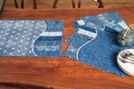 Marika Indigo Batiks - Making Waves Placemats & Tablerunner | ConnectingThreads.com