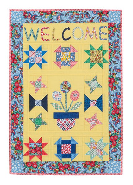 Welcome Sampler Wall Hanging Kit | ConnectingThreads.com