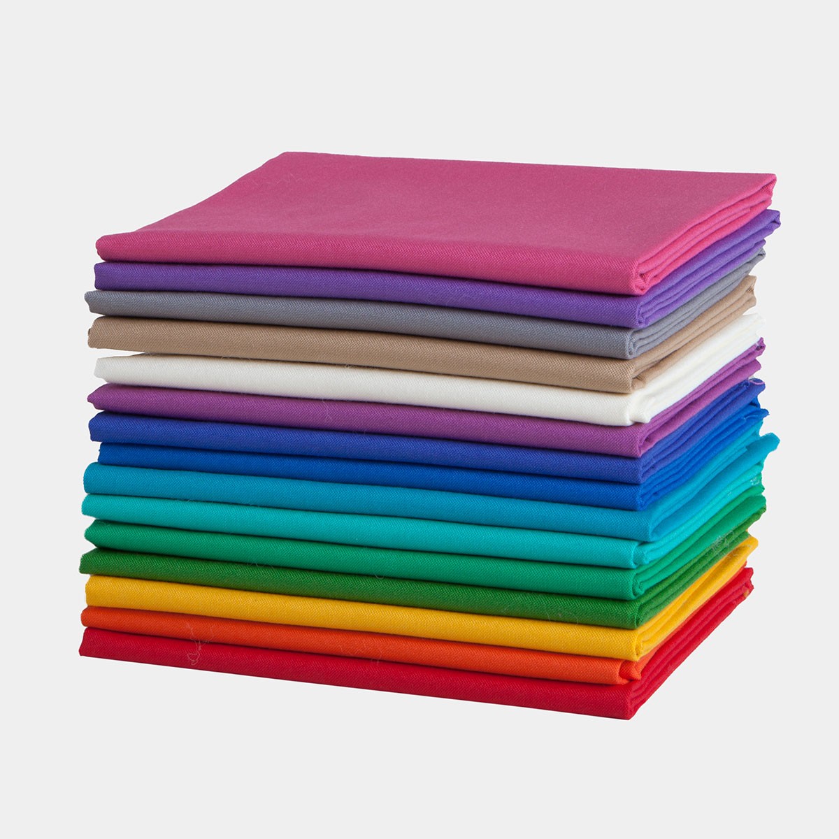 True Rainbow Solids Fat Quarter Sampler | ConnectingThreads.com