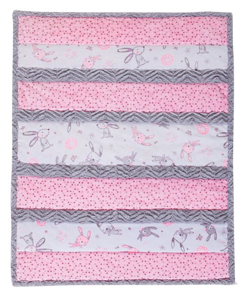 Bambino Cuddle Quilt Kit-Bunny Hunny | ConnectingThreads.com