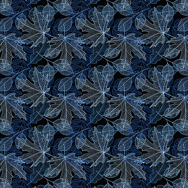 Twilight Enchantment - Graphic Leaves | ConnectingThreads.com