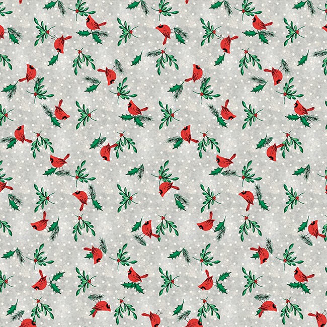 Yuletide Charm - Little Cardinals | ConnectingThreads.com