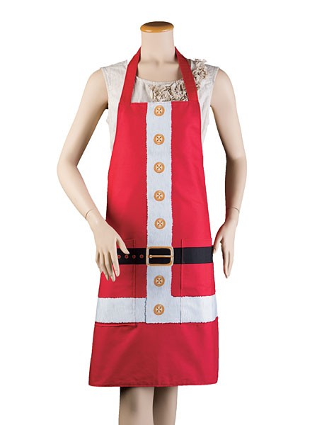 Holiday Lights - Reversible Santa Apron Kit | ConnectingThreads.com