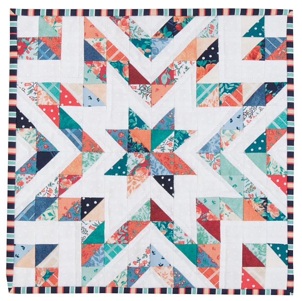 Evening Romance - Mini Sparkles Quilt Kit | ConnectingThreads.com
