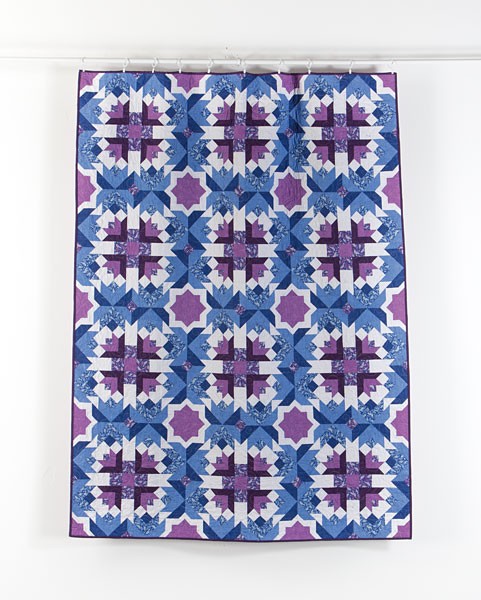Mum's Garden - Garden Paths Quilt Kit | ConnectingThreads.com