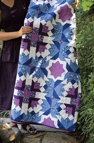 Garden Paths Quilt Kit | ConnectingThreads.com