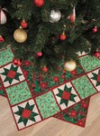 Yuletide Charm - Elegant Christmas Tree Skirt Kit | ConnectingThreads.com