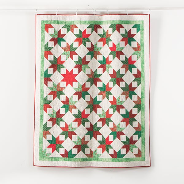 Yuletide Charm - Merry Christmas Darling Quilt Kit | ConnectingThreads.com