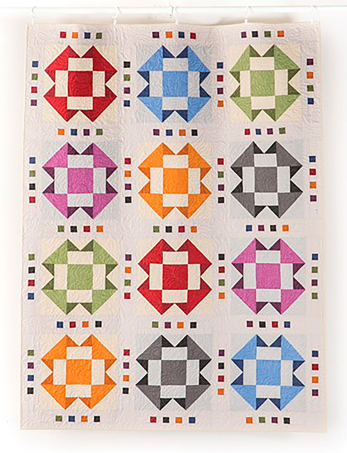 Faux Linen Tonals Pocket of Tonals Cotton Fabric Quilt Kit | ConnectingThreads.com