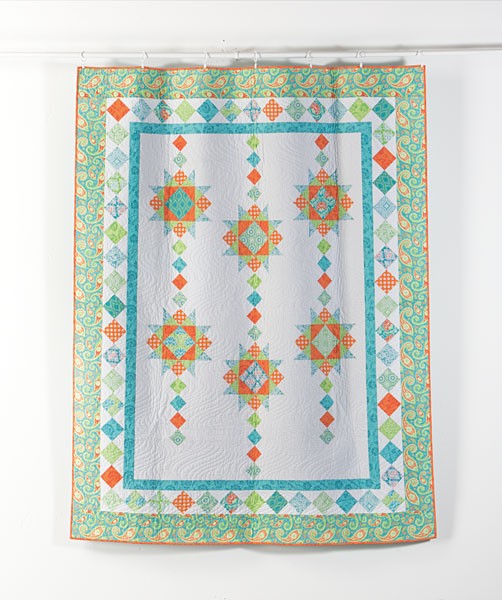Outside Kits - Boho Dreamcatcher Quilt Kit | ConnectingThreads.com
