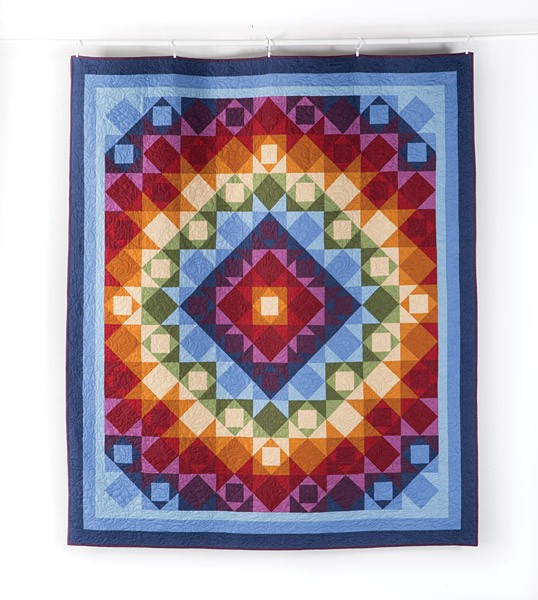 Faux Linen Tonals - Genesis Quilt Kit | ConnectingThreads.com