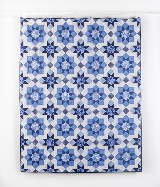 Moonflower Queen Quilt Kit | ConnectingThreads.com