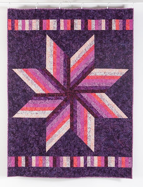 Island Sunset Batiks - Big Star Pop Quilt Kit | ConnectingThreads.com