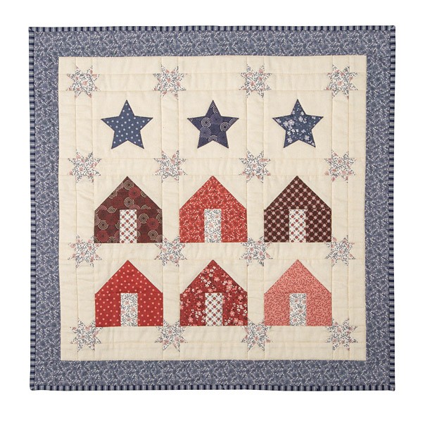 Row Houses Little Quilt Kit | ConnectingThreads.com