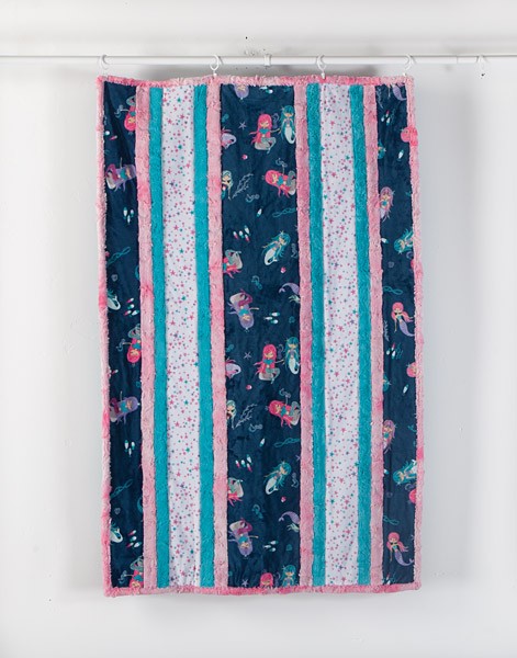 Mermaid Tale Cuddle Quilt Kit | ConnectingThreads.com
