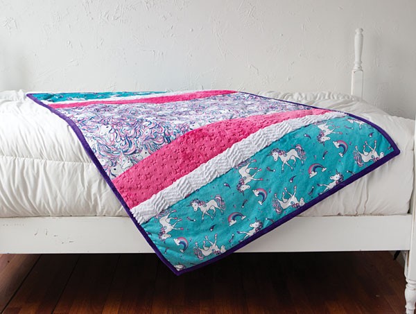 Stardust Cuddle Quilt Kit | ConnectingThreads.com