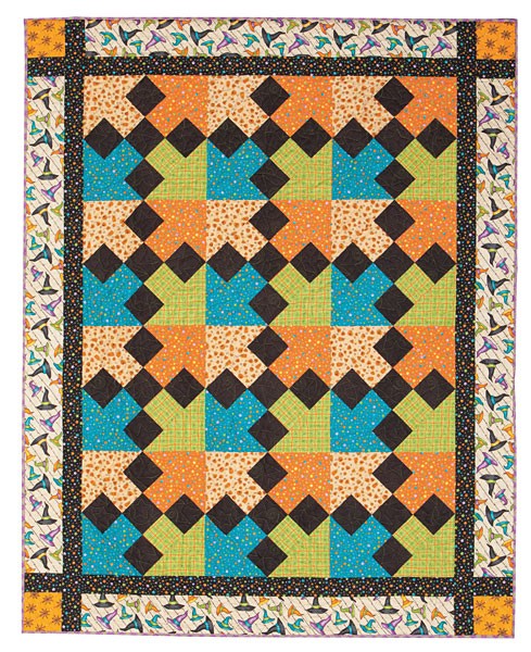 Spooks & Spells - Spooky Crossroads Quilt Kit | ConnectingThreads.com