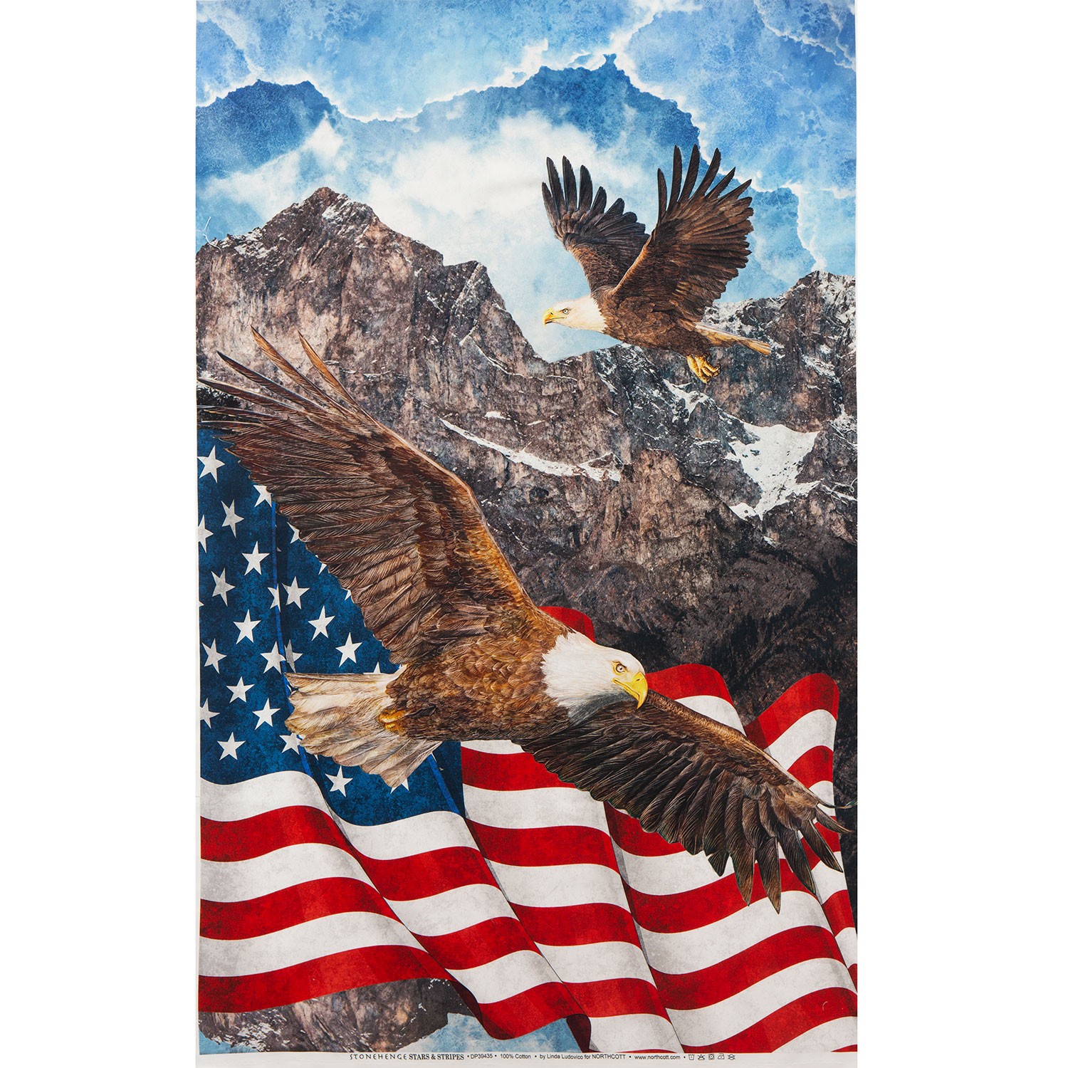 Flying Eagle Panel | ConnectingThreads.com