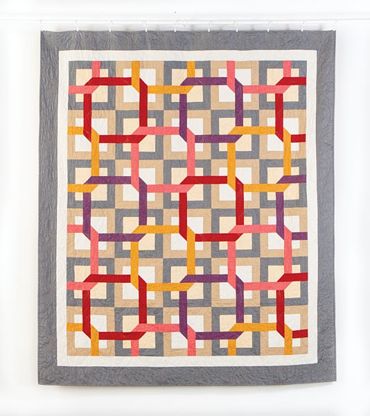 Spritz Tonals - Loop the Loop Quilt Kit | ConnectingThreads.com