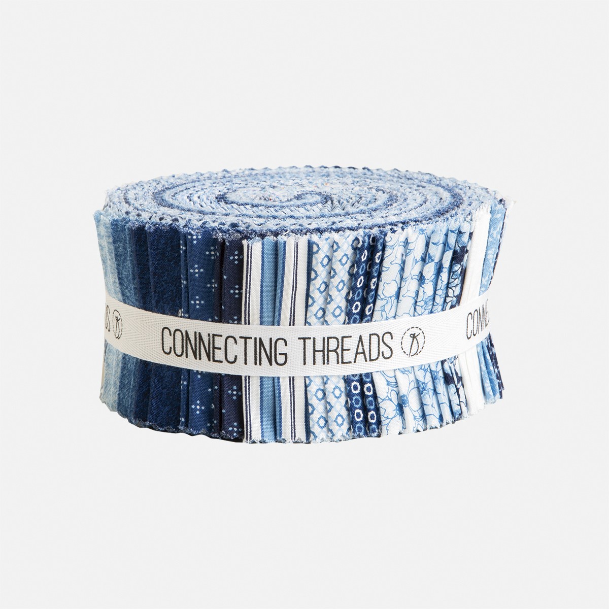 Botanical Blue - Botanical Blue Strips | ConnectingThreads.com