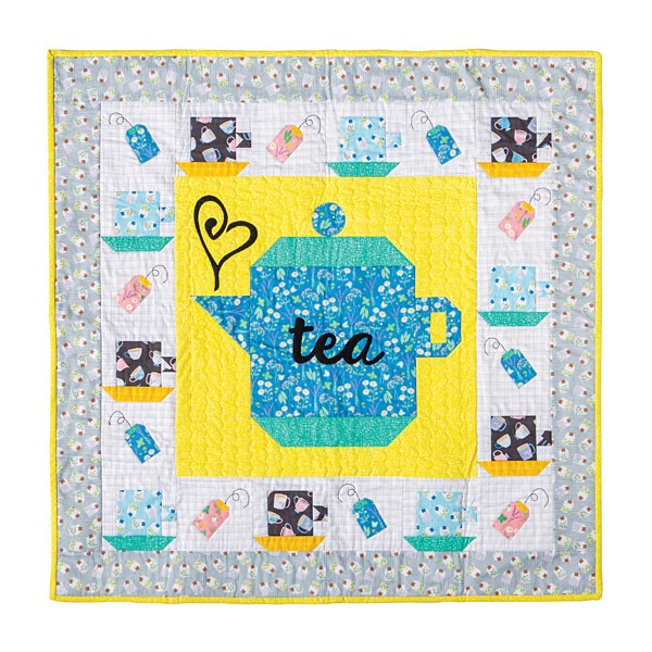 My cup of Tea - Tea Time Quilt Kit | ConnectingThreads.com