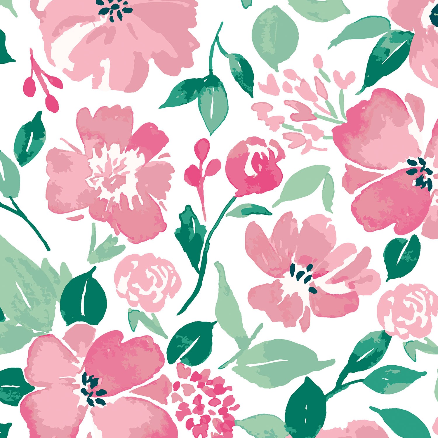 Painted Flowers | ConnectingThreads.com