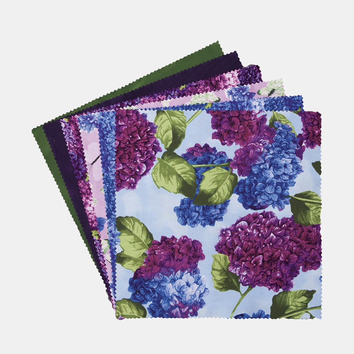 Hydrangea Harmony 10 in Squares | ConnectingThreads.com