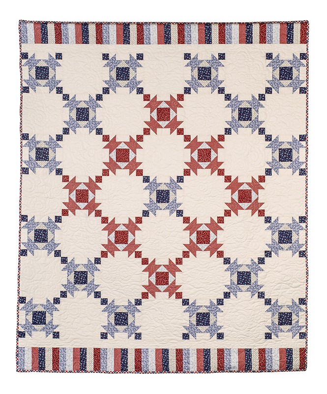 Hometown Americana - Firecracker Quilt Kit | ConnectingThreads.com