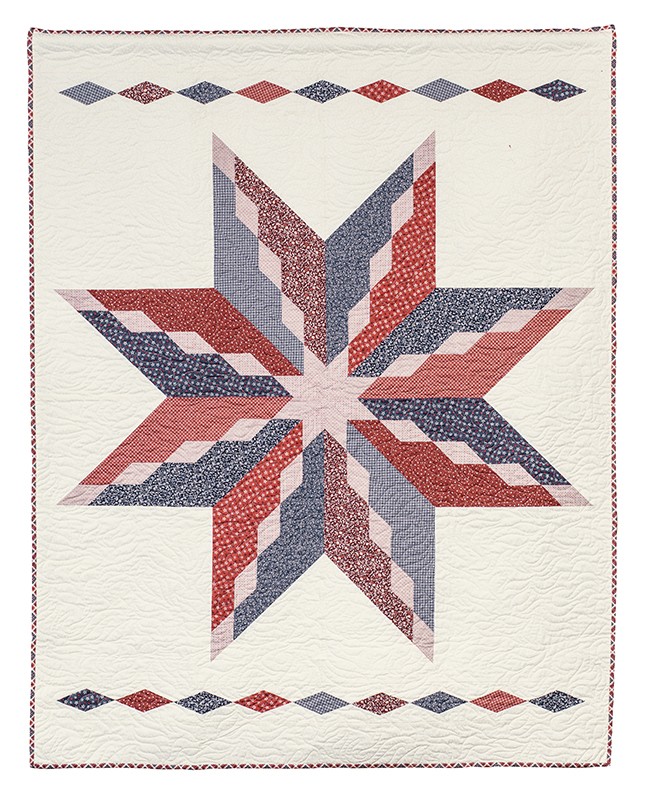 Hometown Americana - Big Star Diamond Quilt Kit | ConnectingThreads.com