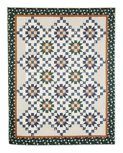 Blue Ridge Star Quilt Kit | ConnectingThreads.com